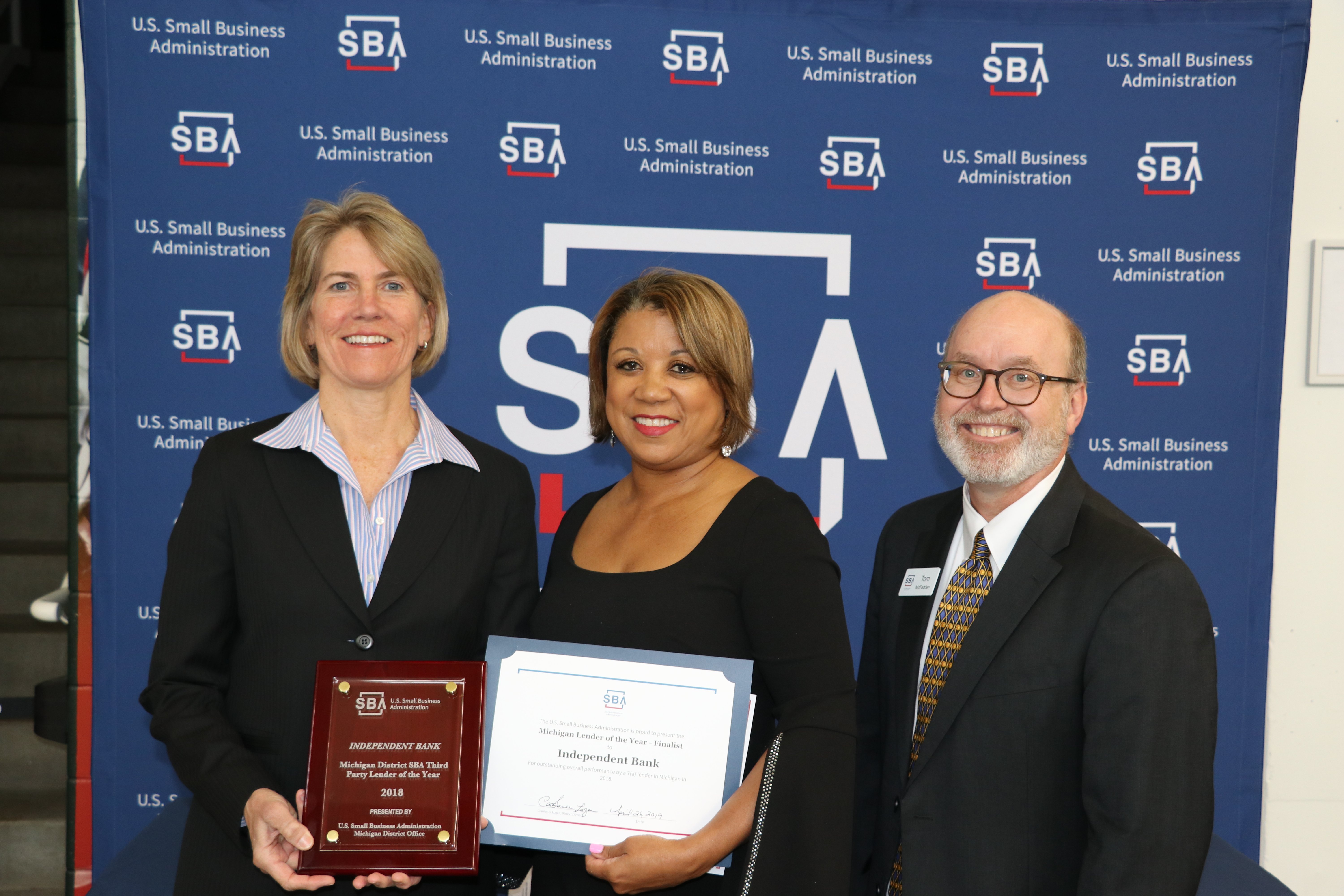 Independent Bank Named SBA 504 Third Party Lender of the Year